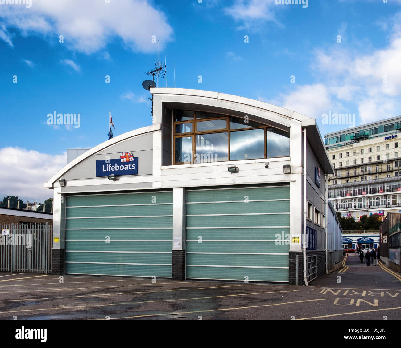 RNLI Lifeboat Rescue Centre. Southend-on-sea, Essex,England Stock Photo ...