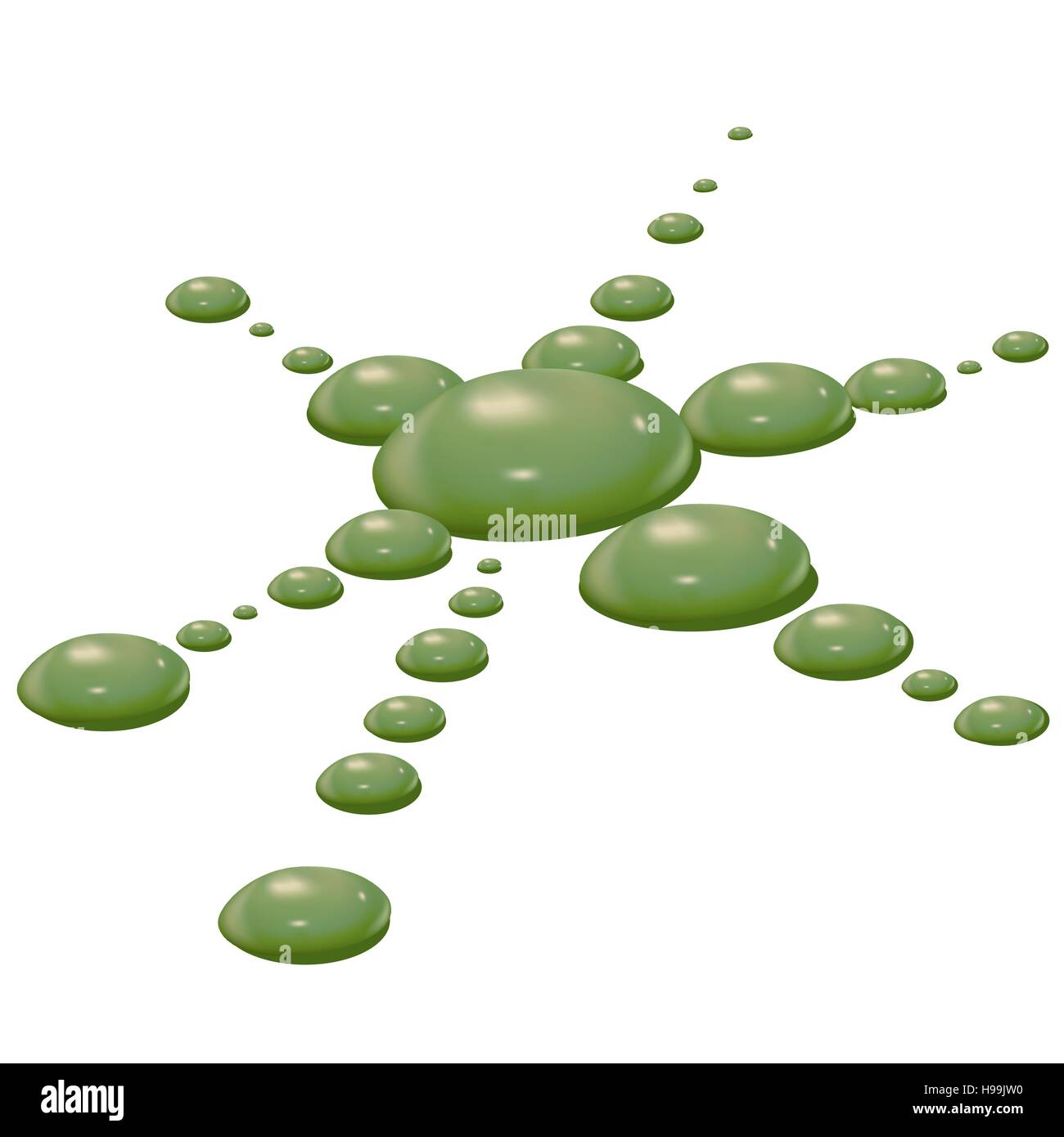 Green Waterdrop Splat Stock Vector Image & Art - Alamy