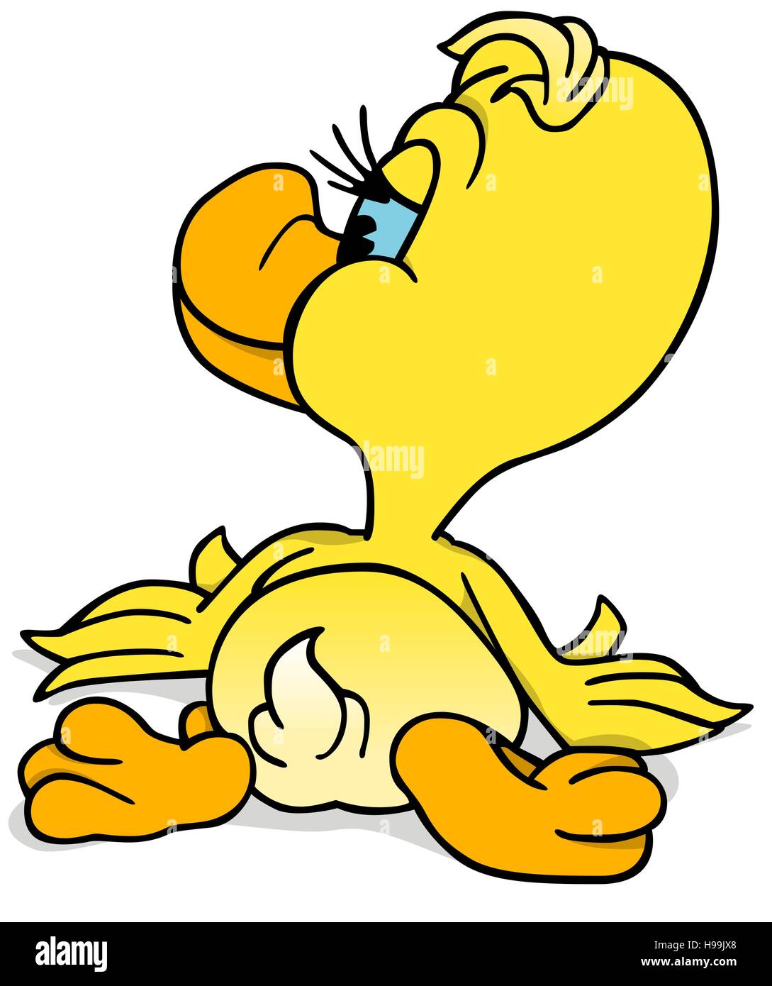 Cartoon duckling hi-res stock photography and images - Alamy