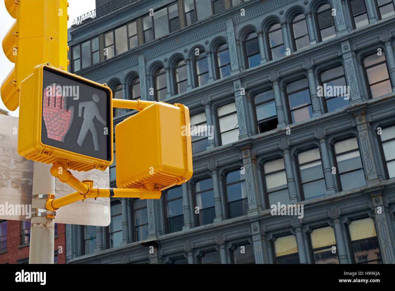 New York Sign Walk High Resolution Stock Photography and Images - Alamy