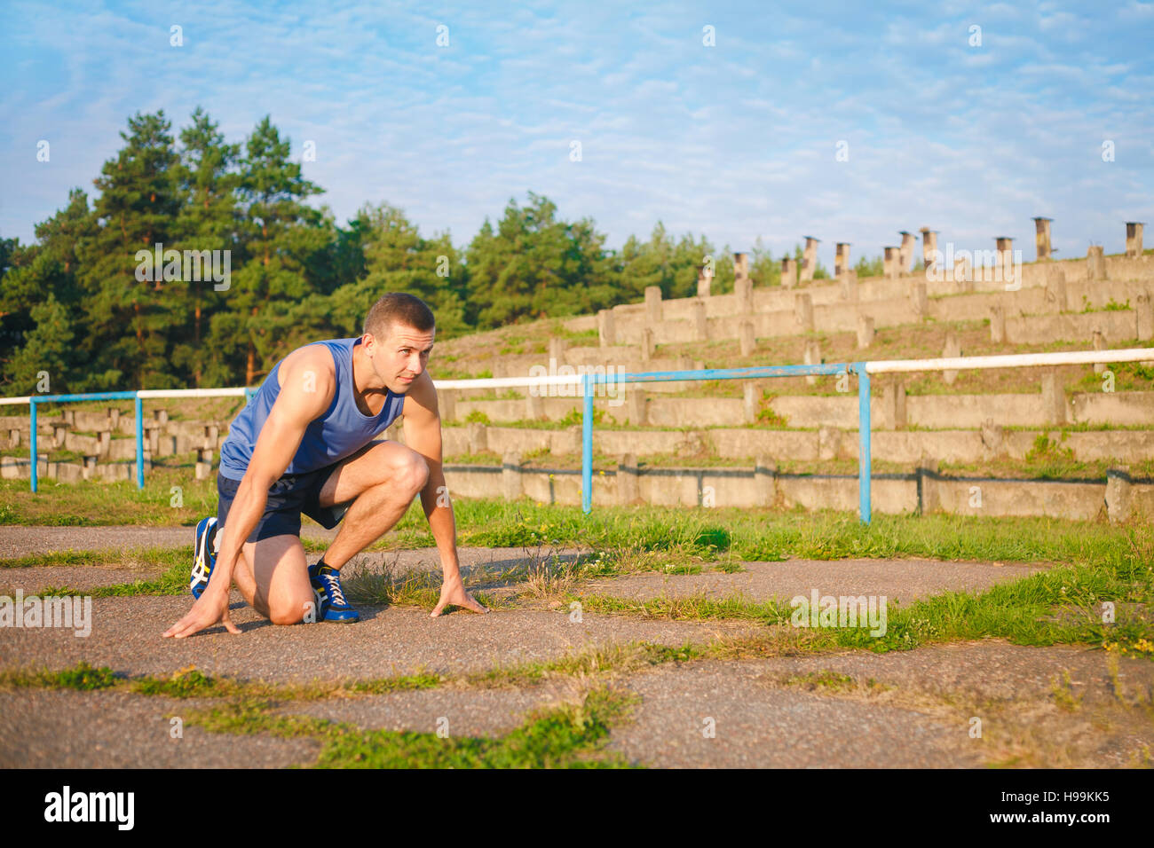 Athlete sprinter runner sport hi-res stock photography and images - Alamy