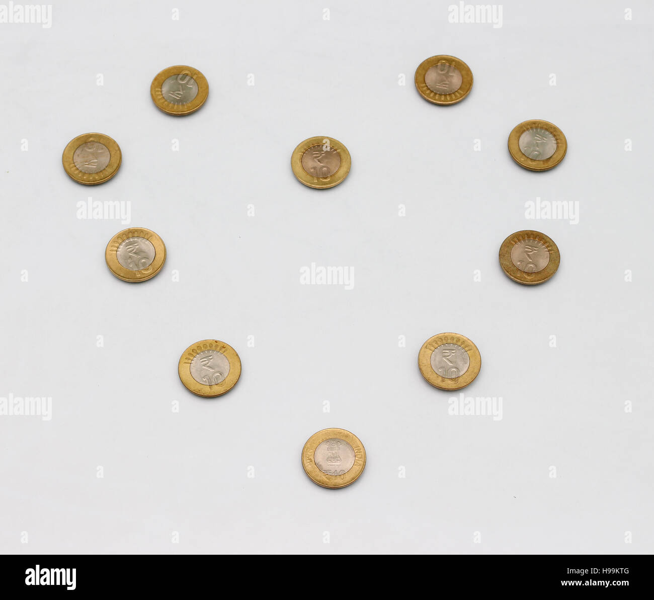 10 Ten Indian Rupees Note Currency High Resolution Stock Photography ...