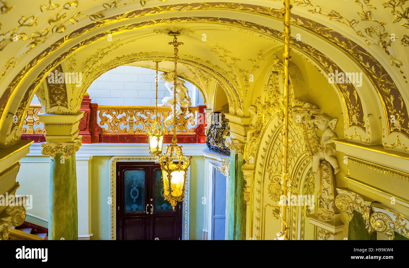 All elements of the interior of the Opera Theater are gold-plated Stock ...