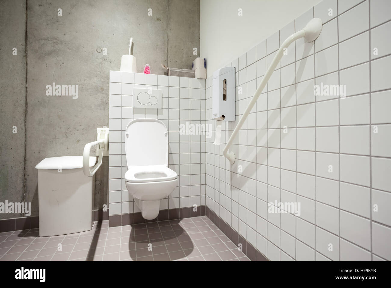 public disabled toilet in a large building Stock Photo - Alamy