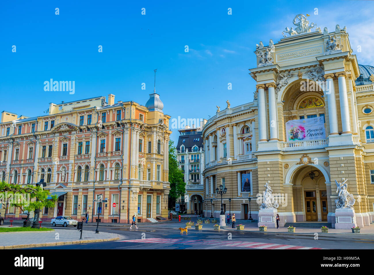 The architecture of Odessa boasts such beautiful buildings built in 19 ...