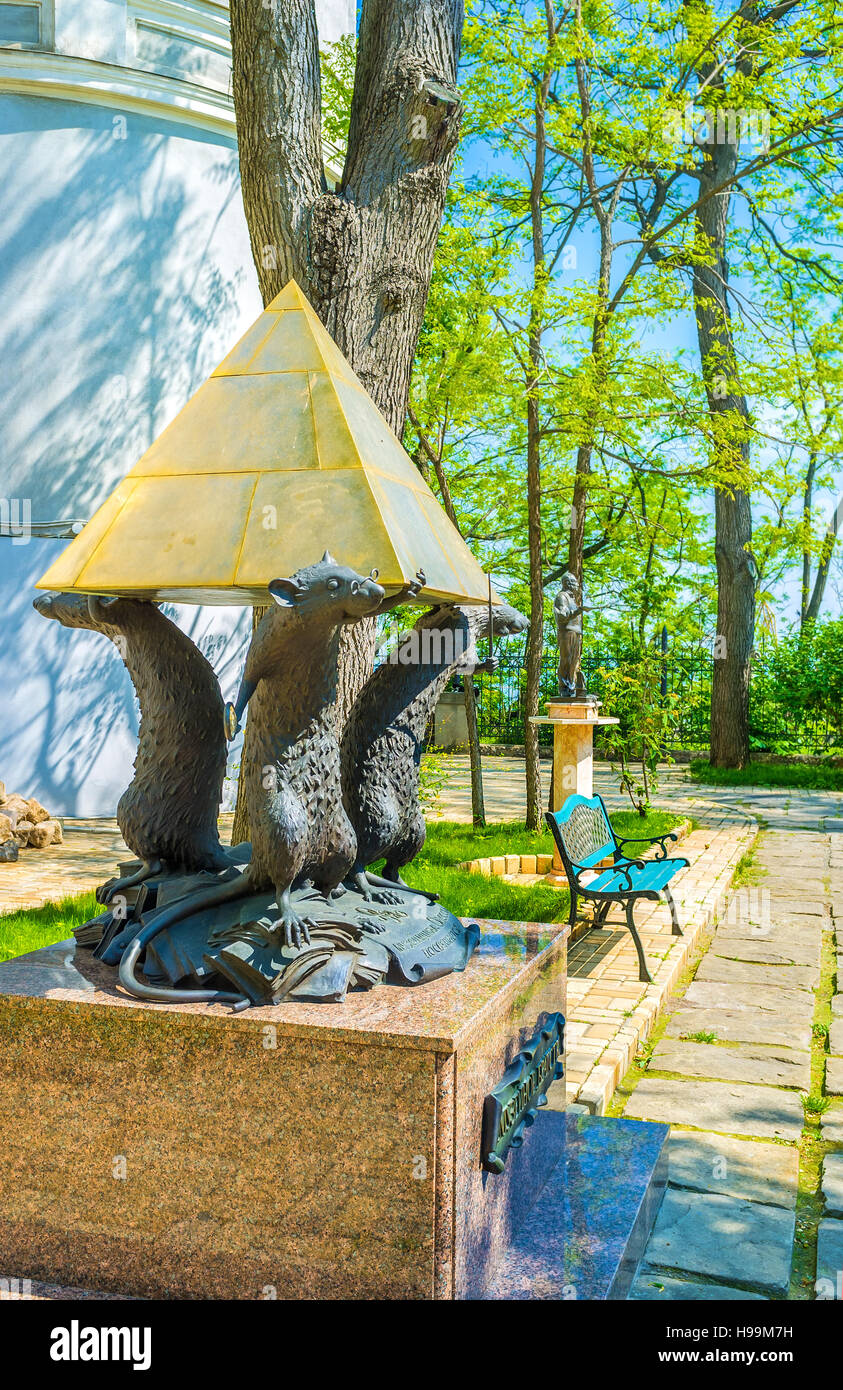 The monument dedicated to the museum stuff, called "the museum ...