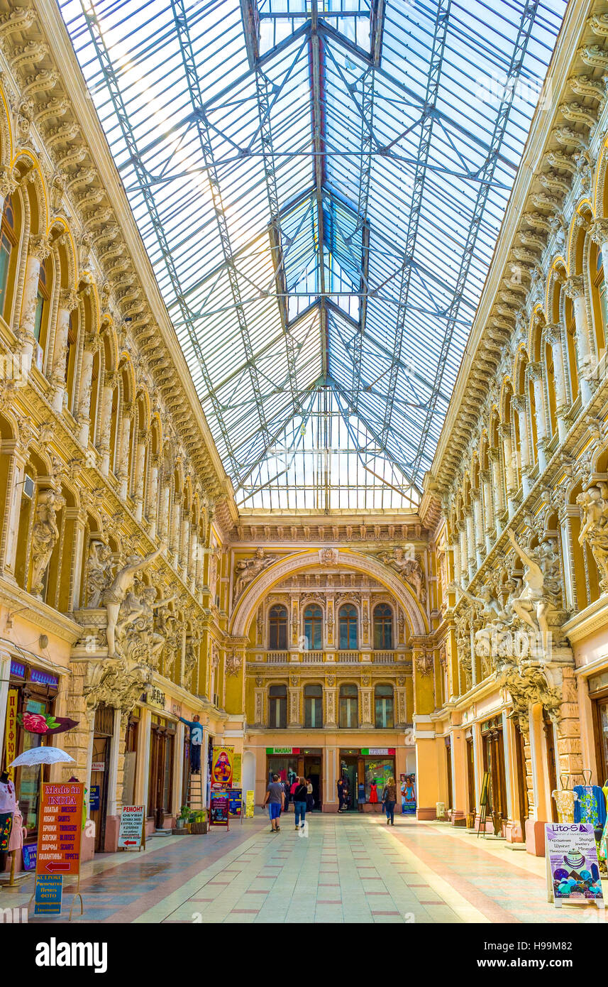 The historical Passage in Odessa is one of the most beautiful passages ...