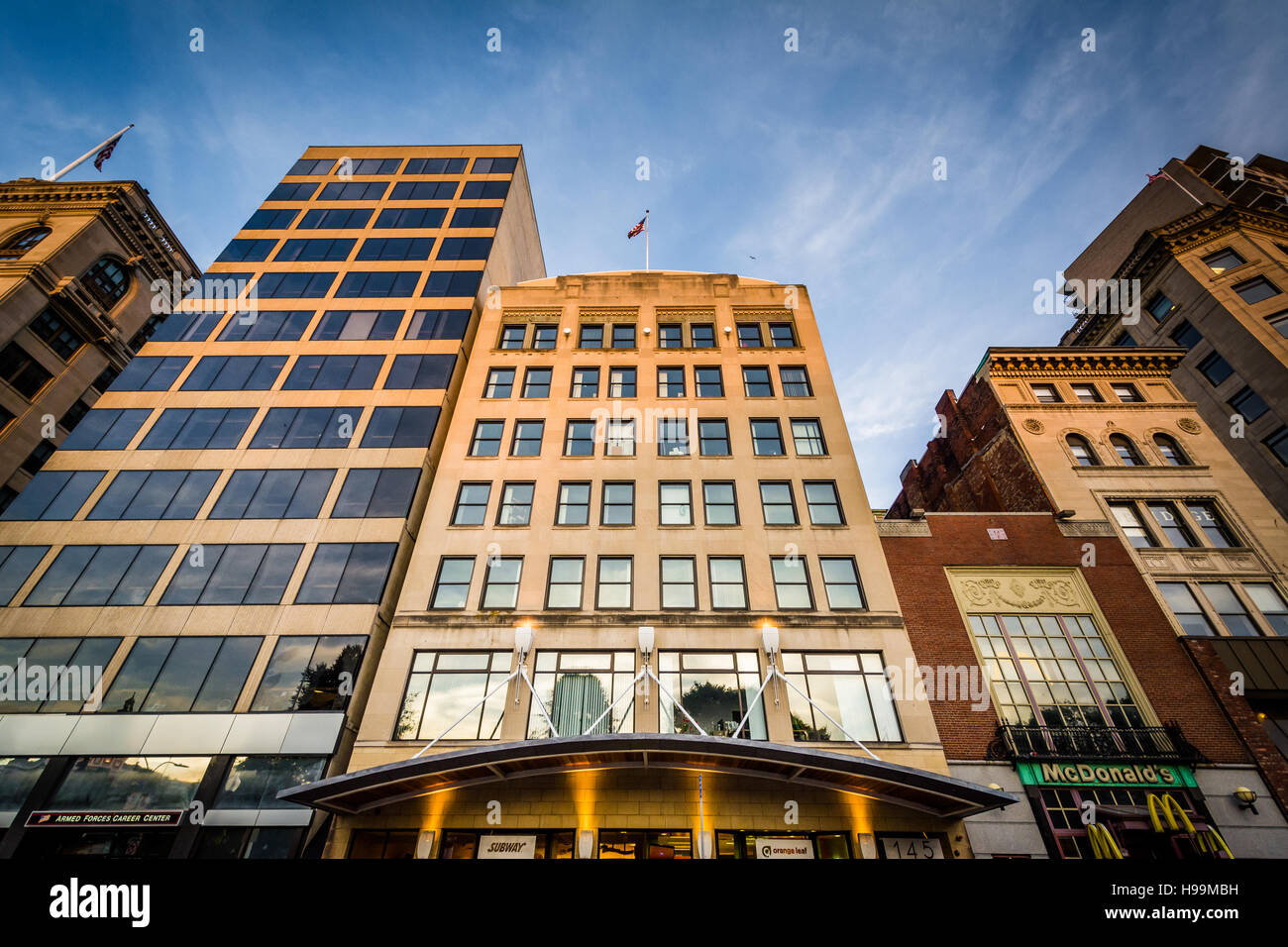 Boston tremont street hi-res stock photography and images - Alamy