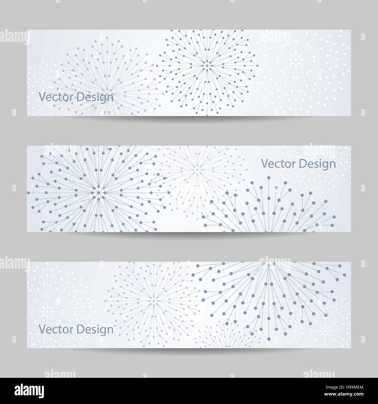 Set of horizontal banners Stock Vector Image & Art - Alamy