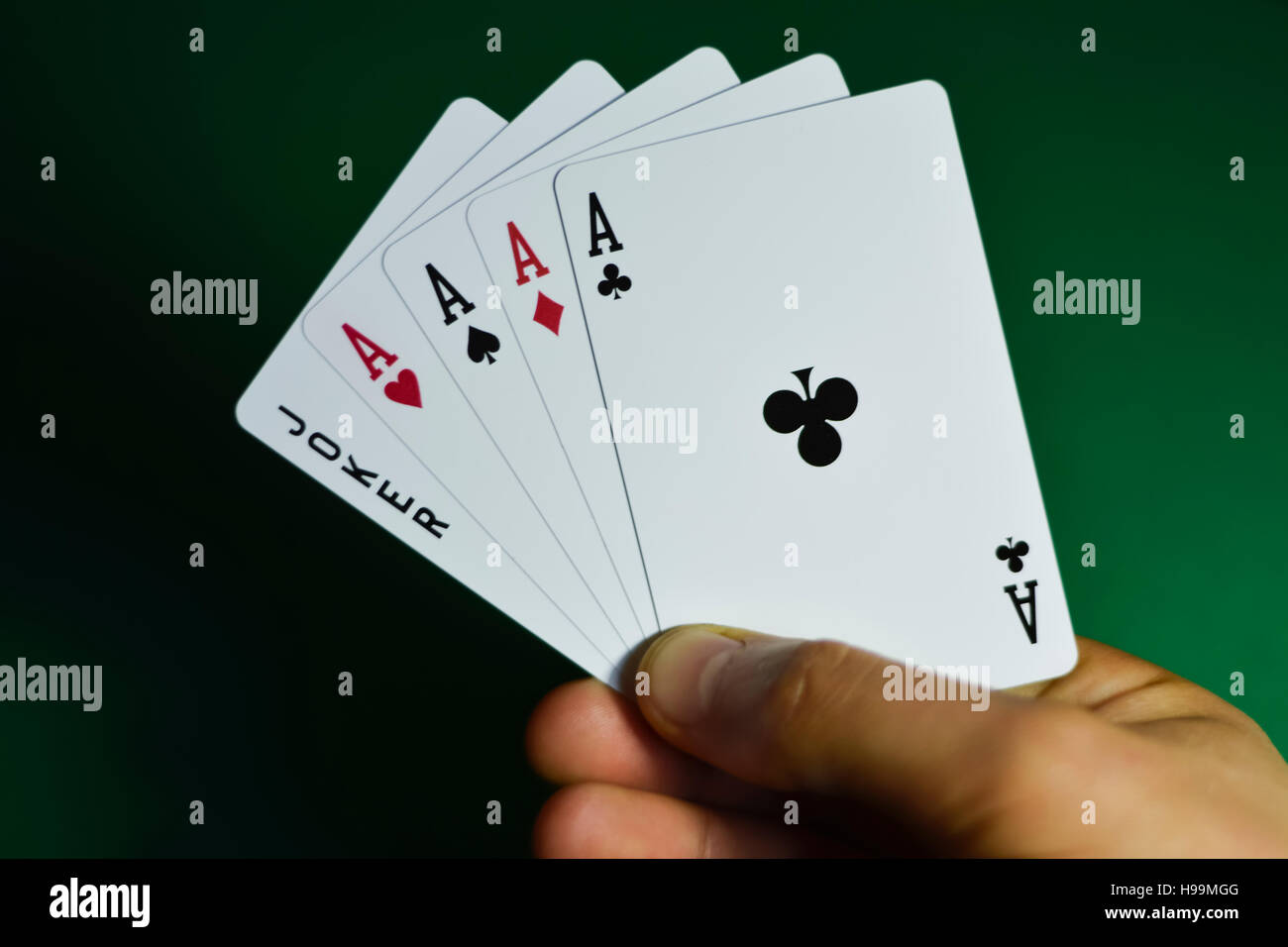 Poker card hi-res stock photography and images - Alamy
