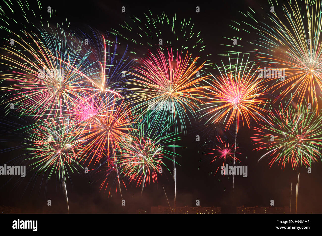 Pyrotechnic show hi-res stock photography and images - Alamy