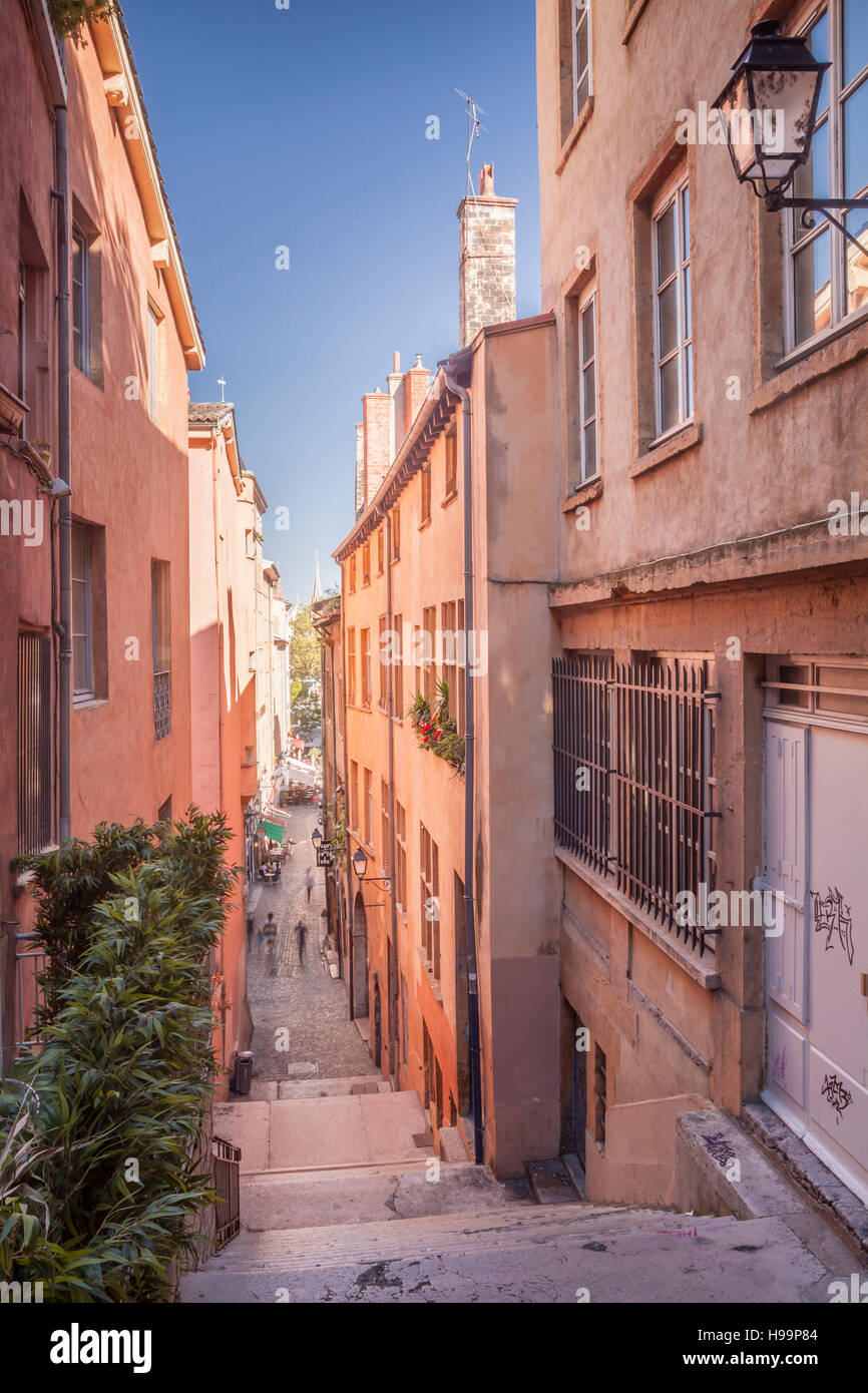 Lyon streets hi-res stock photography and images - Alamy