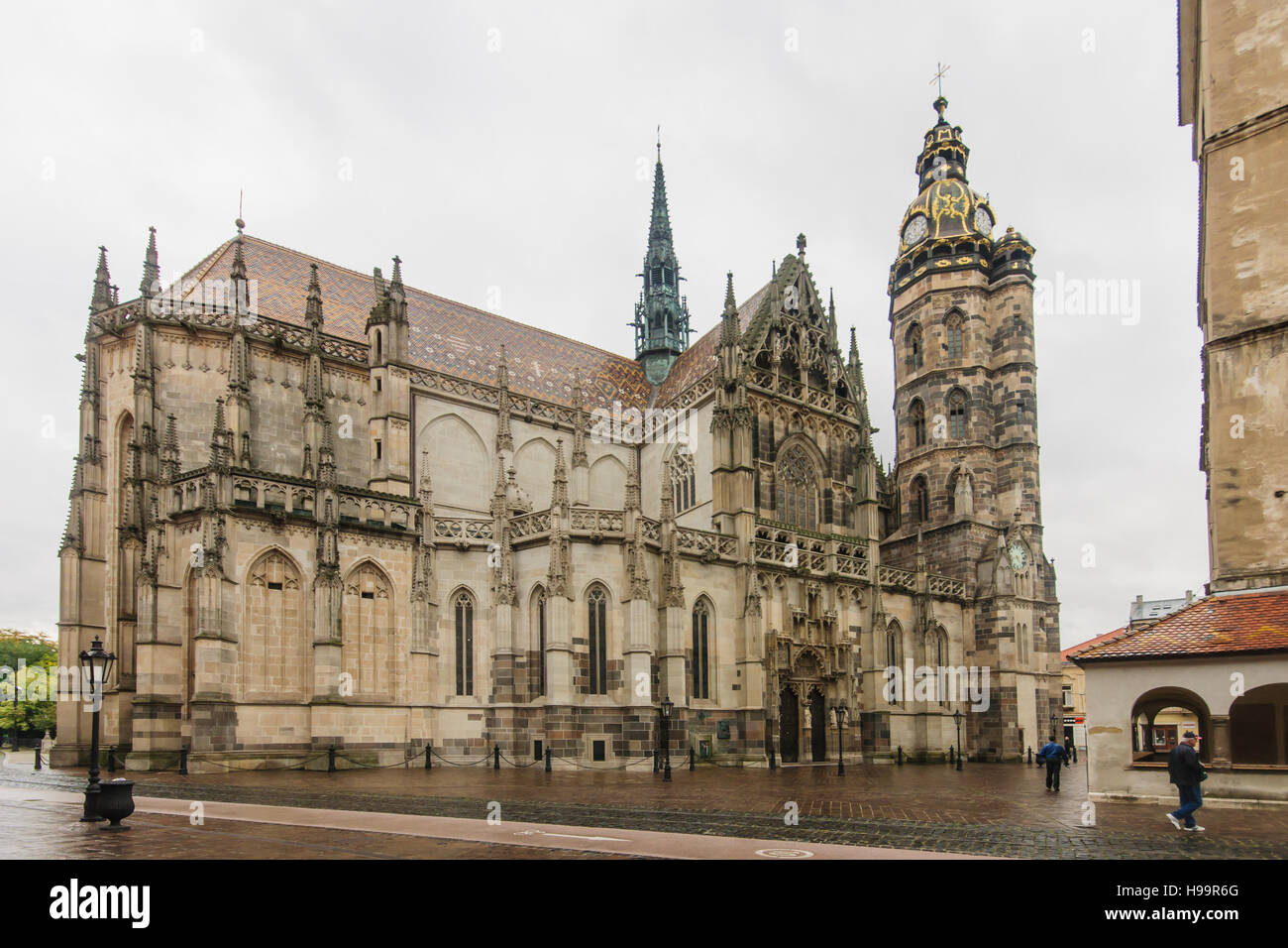 The gothic dom in Kosice, Slovakia Stock Photo - Alamy