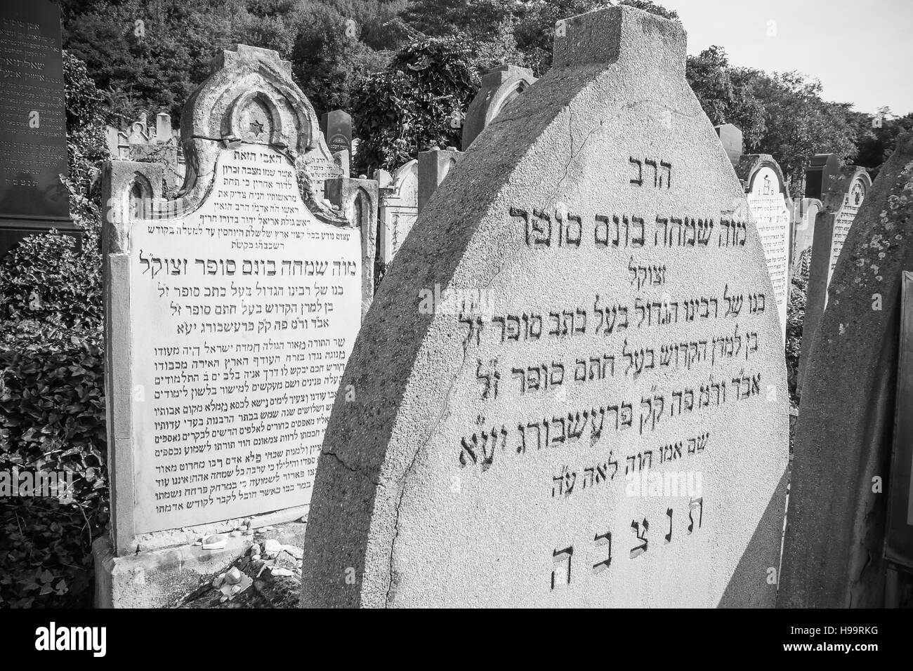 Old Jewish cemetery, Bratislava, Slovakia Stock Photo - Alamy