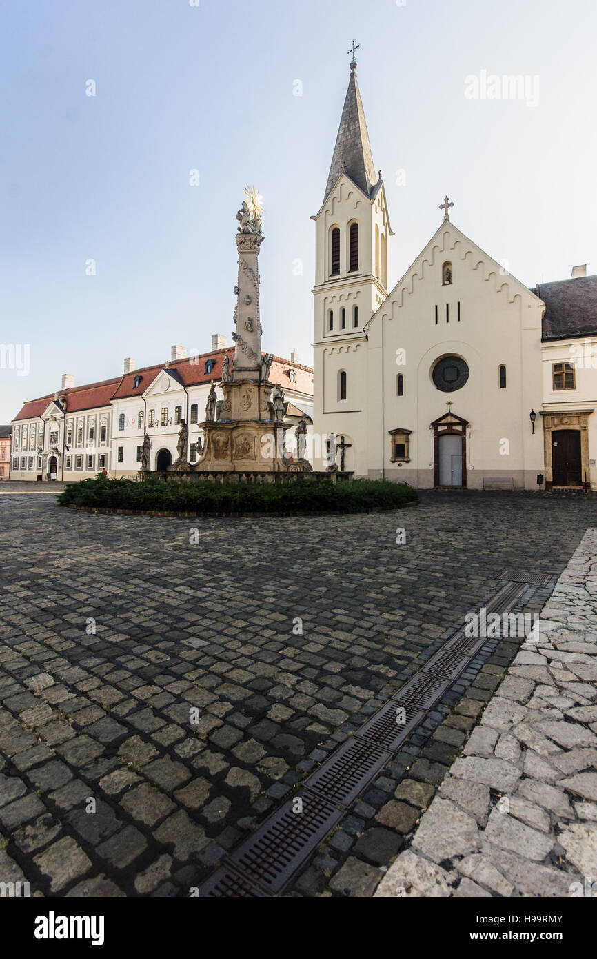 Cathedral Square, Veszprem, Hungary Stock Photo - Alamy