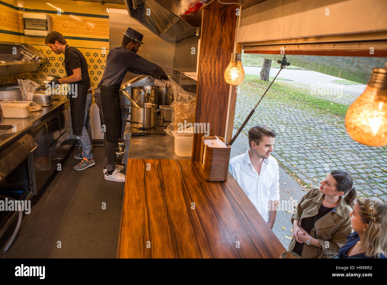 Waiting counter customer customers hi-res stock photography and images ...