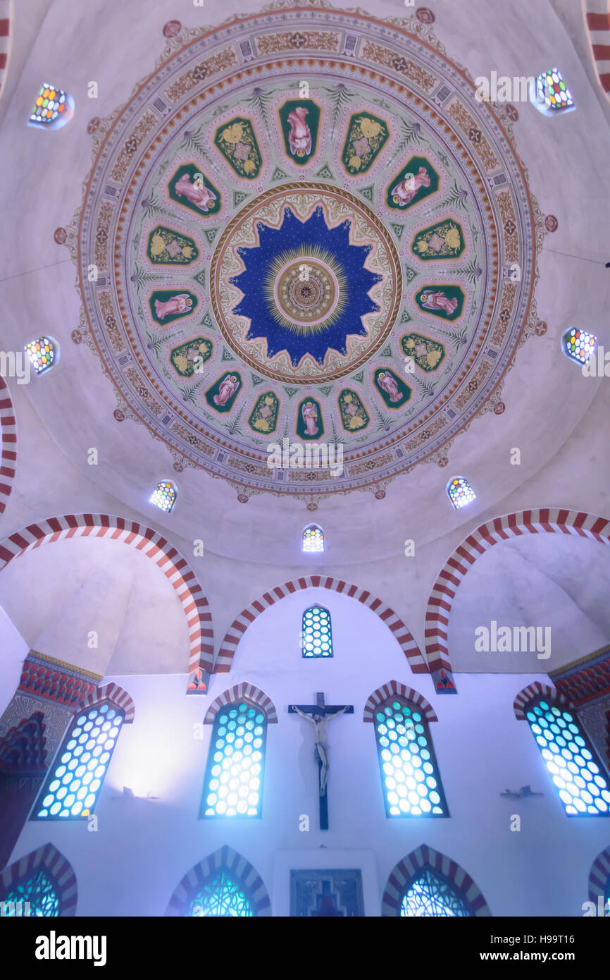 The inner city parish church in Pecs, Hungary Stock Photo - Alamy