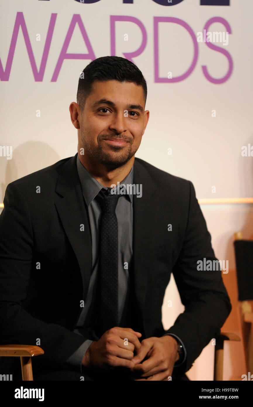 Actor Wilmer Valderrama attend the People's Choice Awards Nominations ...