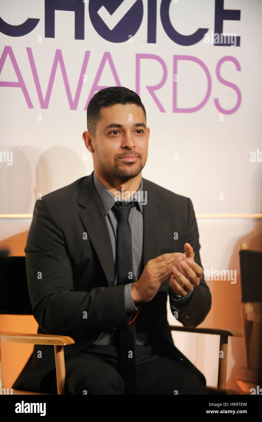 Actor Wilmer Valderrama attend the People's Choice Awards Nominations ...
