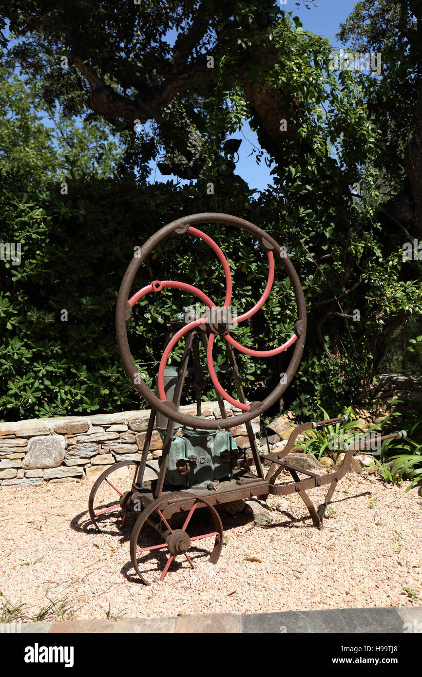 old french farm water pump Stock Photo - Alamy