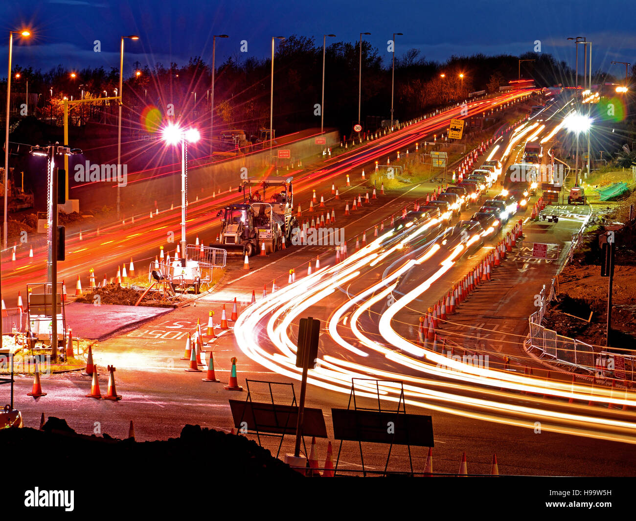 Silverlink roundabout works Wallsend Cobalt Business Park, Owen Pugh ...