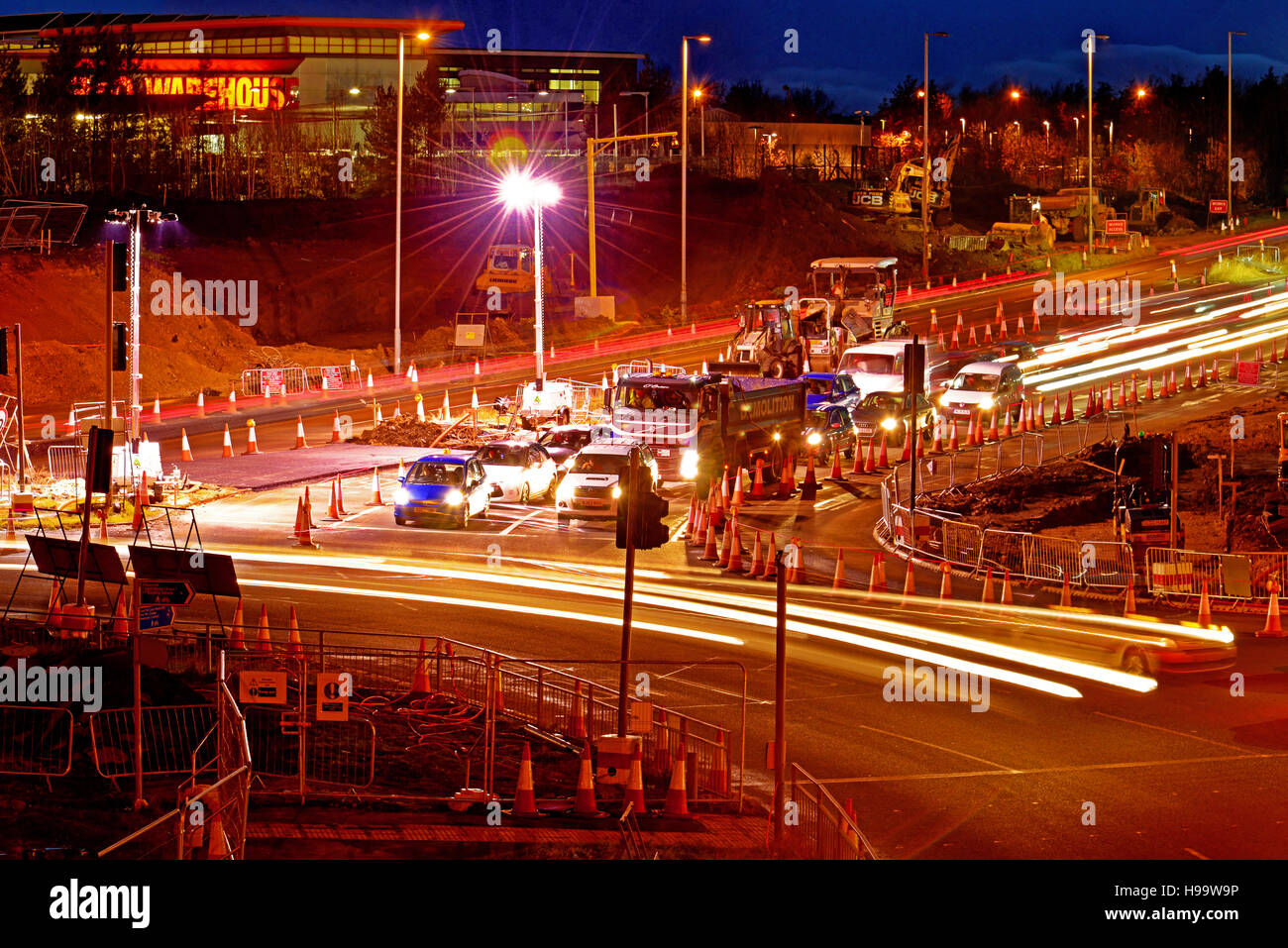Silverlink roundabout hi-res stock photography and images - Alamy