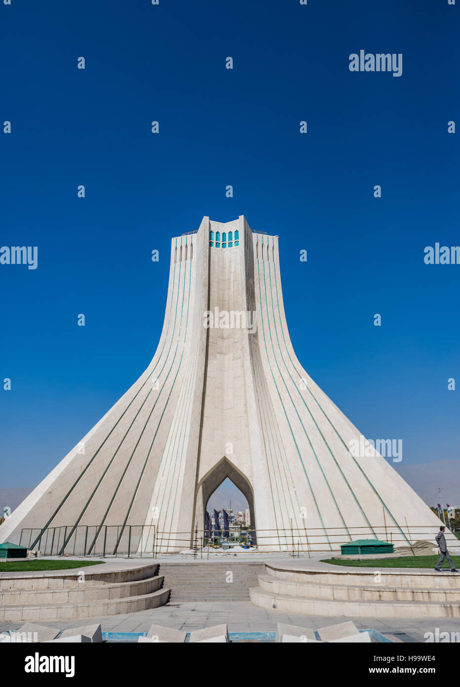 Azadi Tower, formerly known as the Shahyad Tower, located at Azadi ...