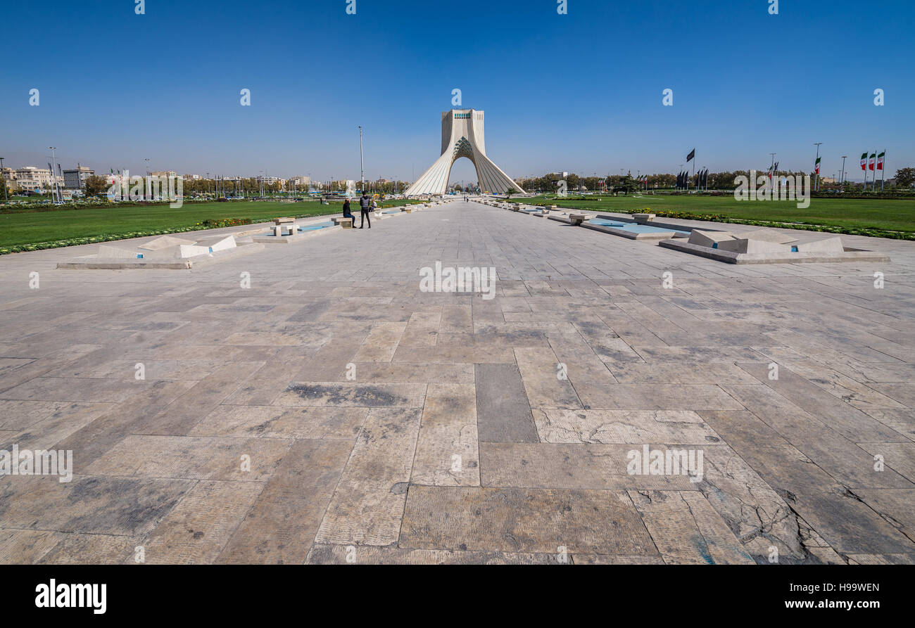 Azadi tower formerly known shahyad hi-res stock photography and images ...
