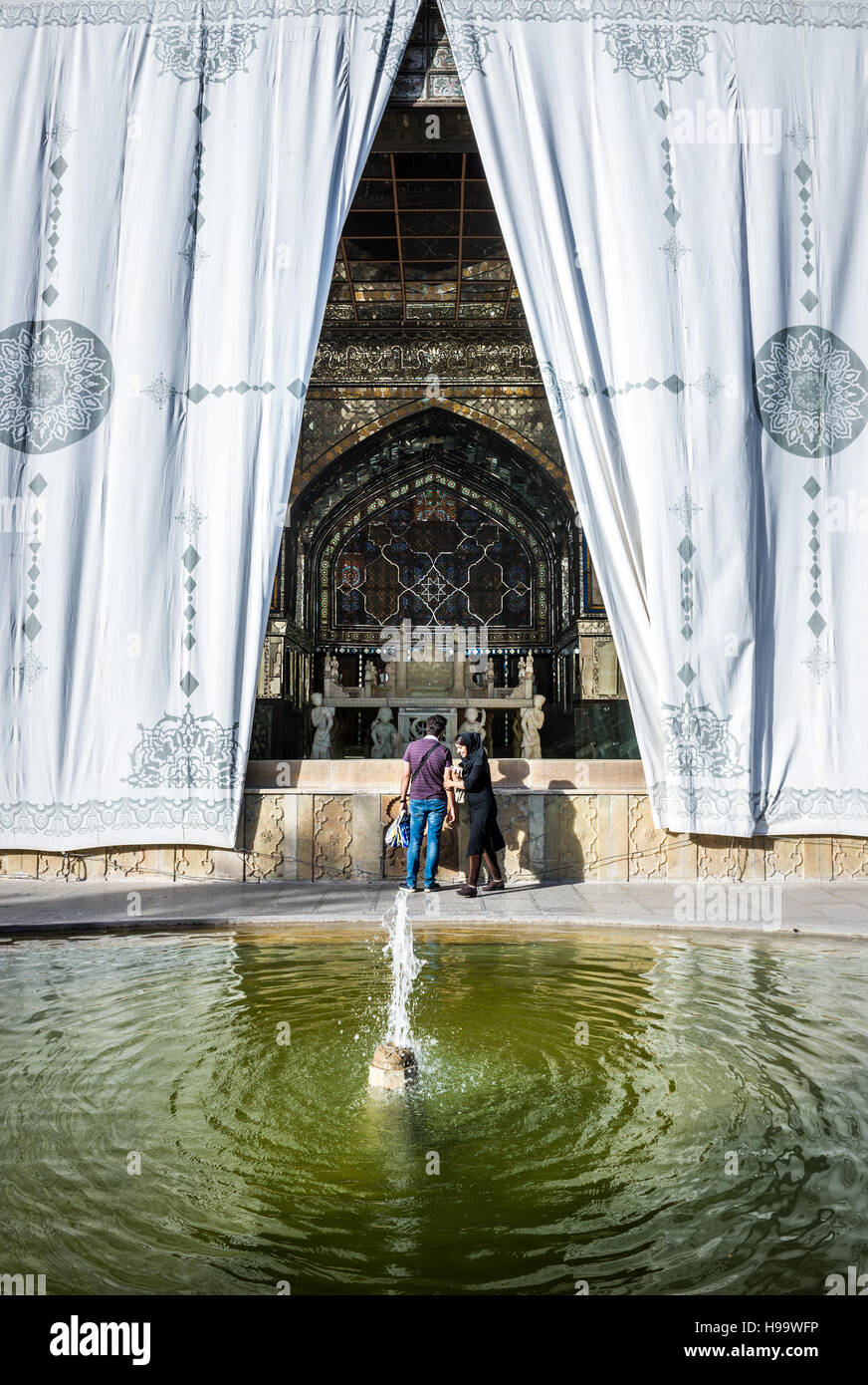 Marble Throne (Takht e Marmar) building built in 1806 by order of Fath ...