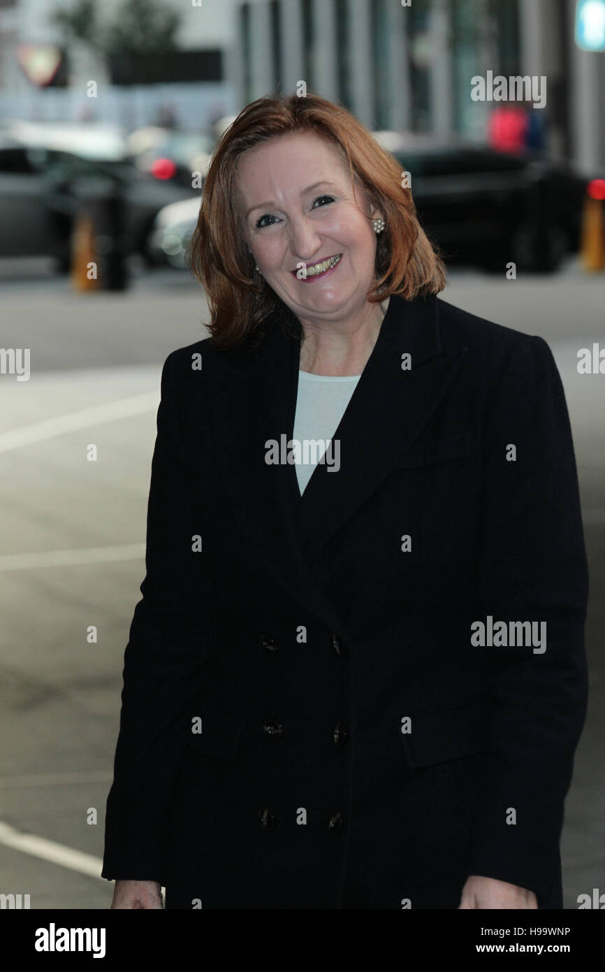 Suzanne Evans seen attending the BBC Andrew Marr show at the BBC ...