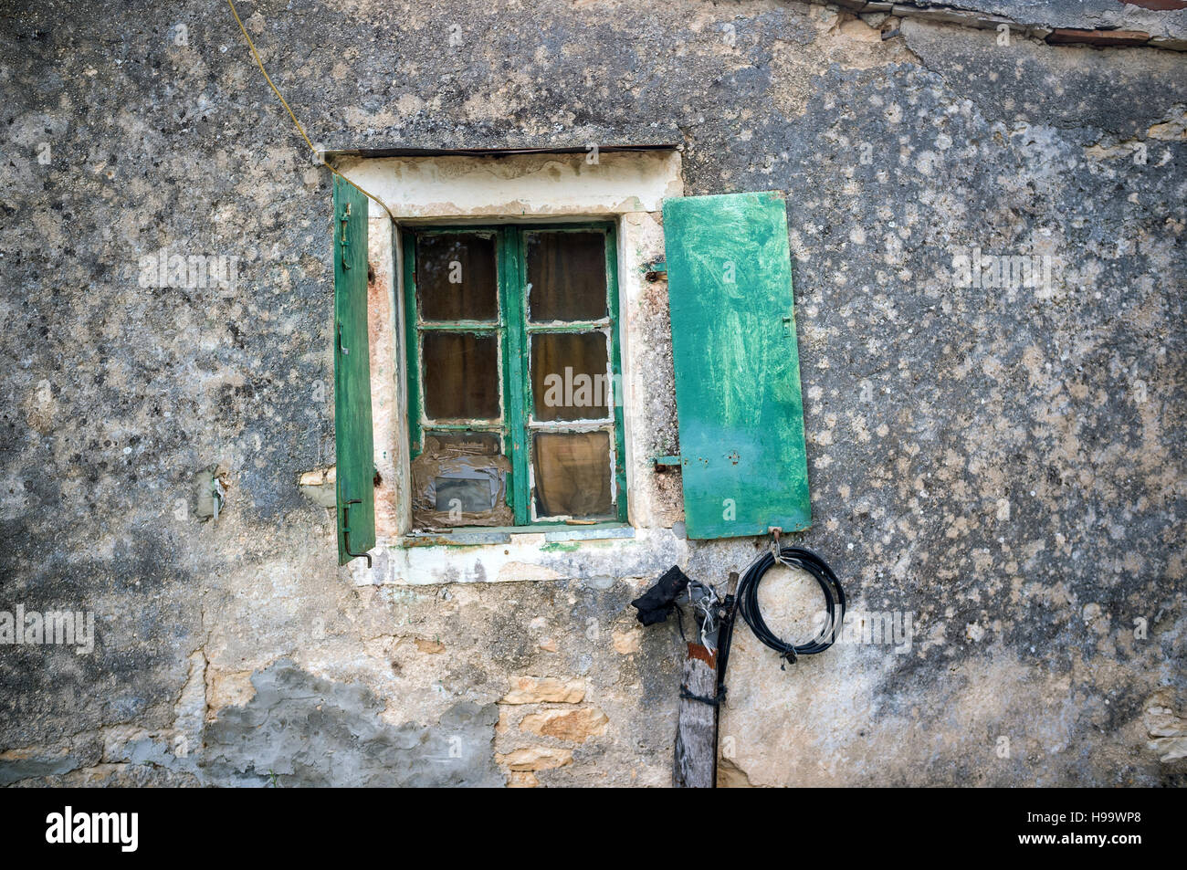Run down farmhouse, Croatia Stock Photo - Alamy