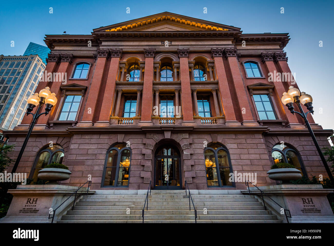 Back bay boston massachusetts hi-res stock photography and images - Alamy