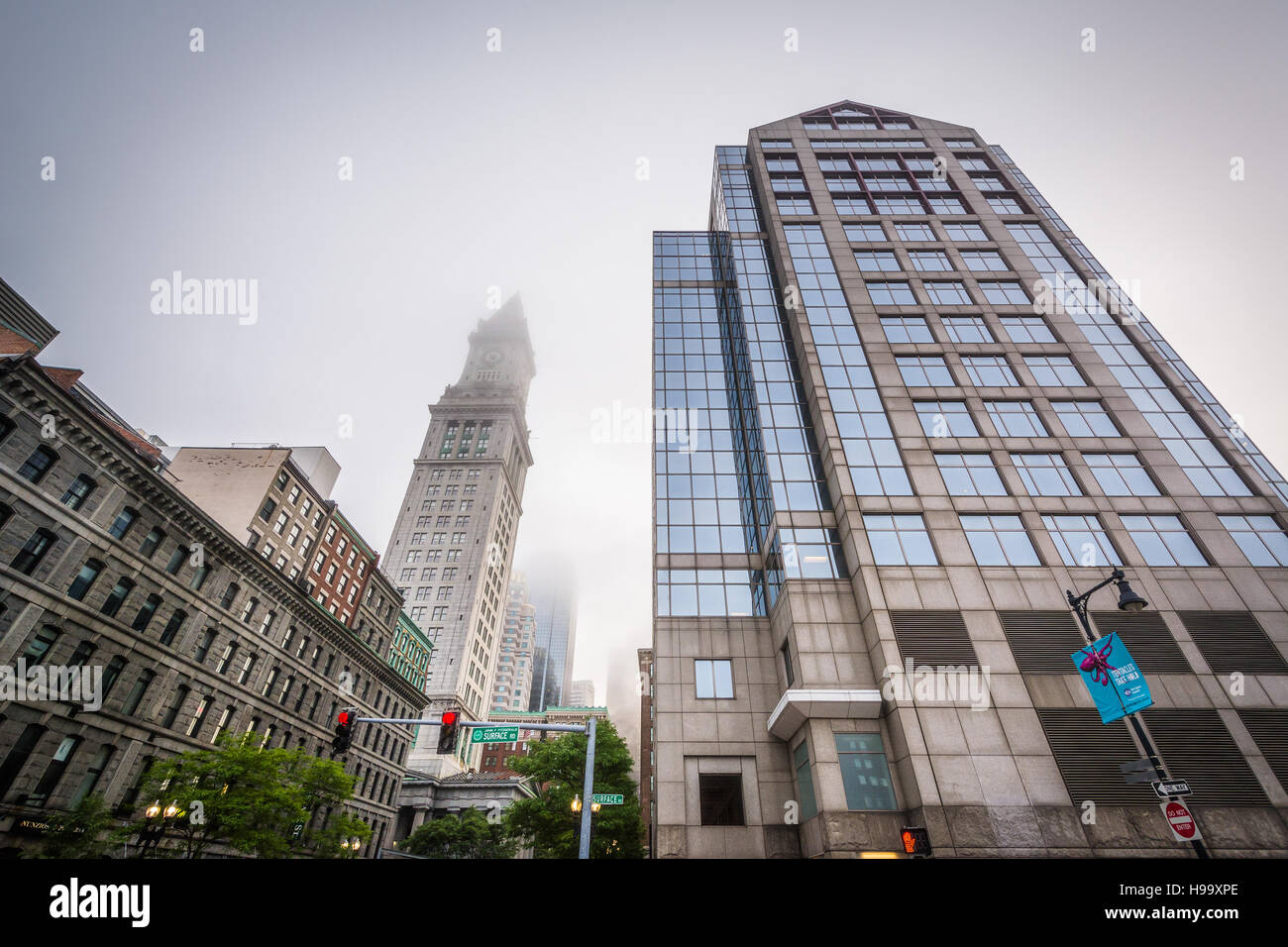 Boston custom house and perspective hi-res stock photography and images ...