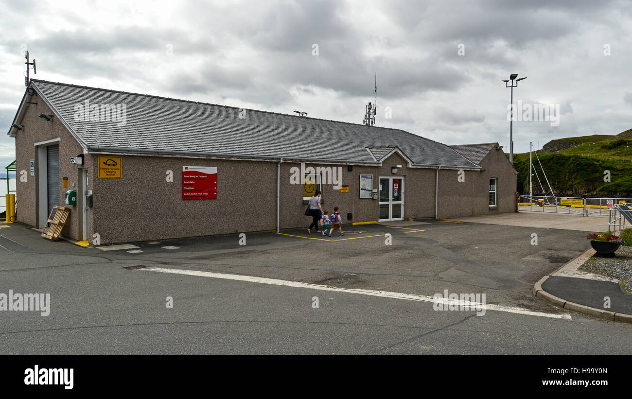 Tarbert - Ferry Terminal Stock Photo - Alamy