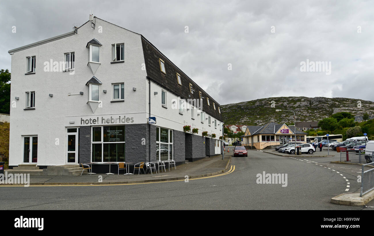Hotel Hebrides - Tarbert Stock Photo - Alamy
