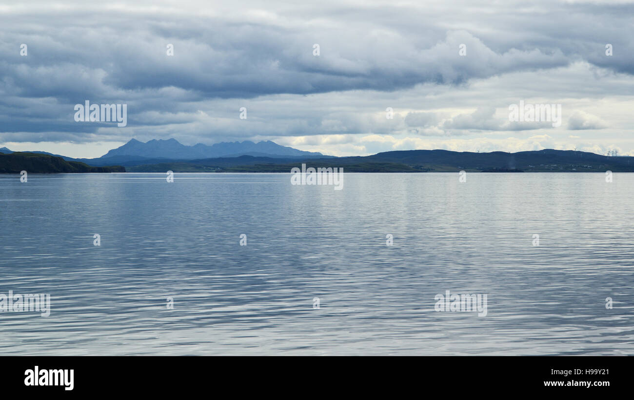 View of Skye from Harris Ferry Stock Photo - Alamy