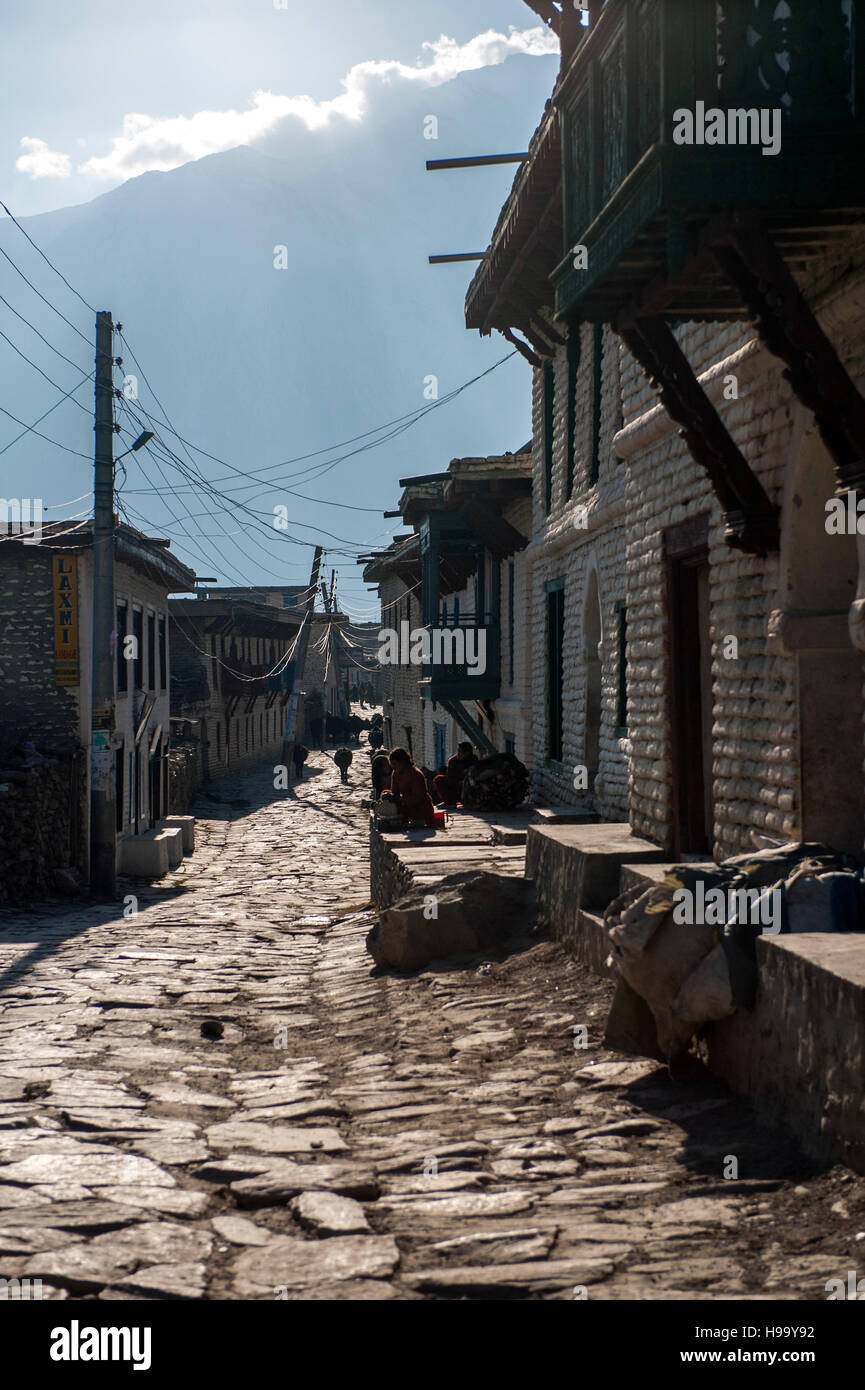 Tukuche village nepal hi-res stock photography and images - Alamy