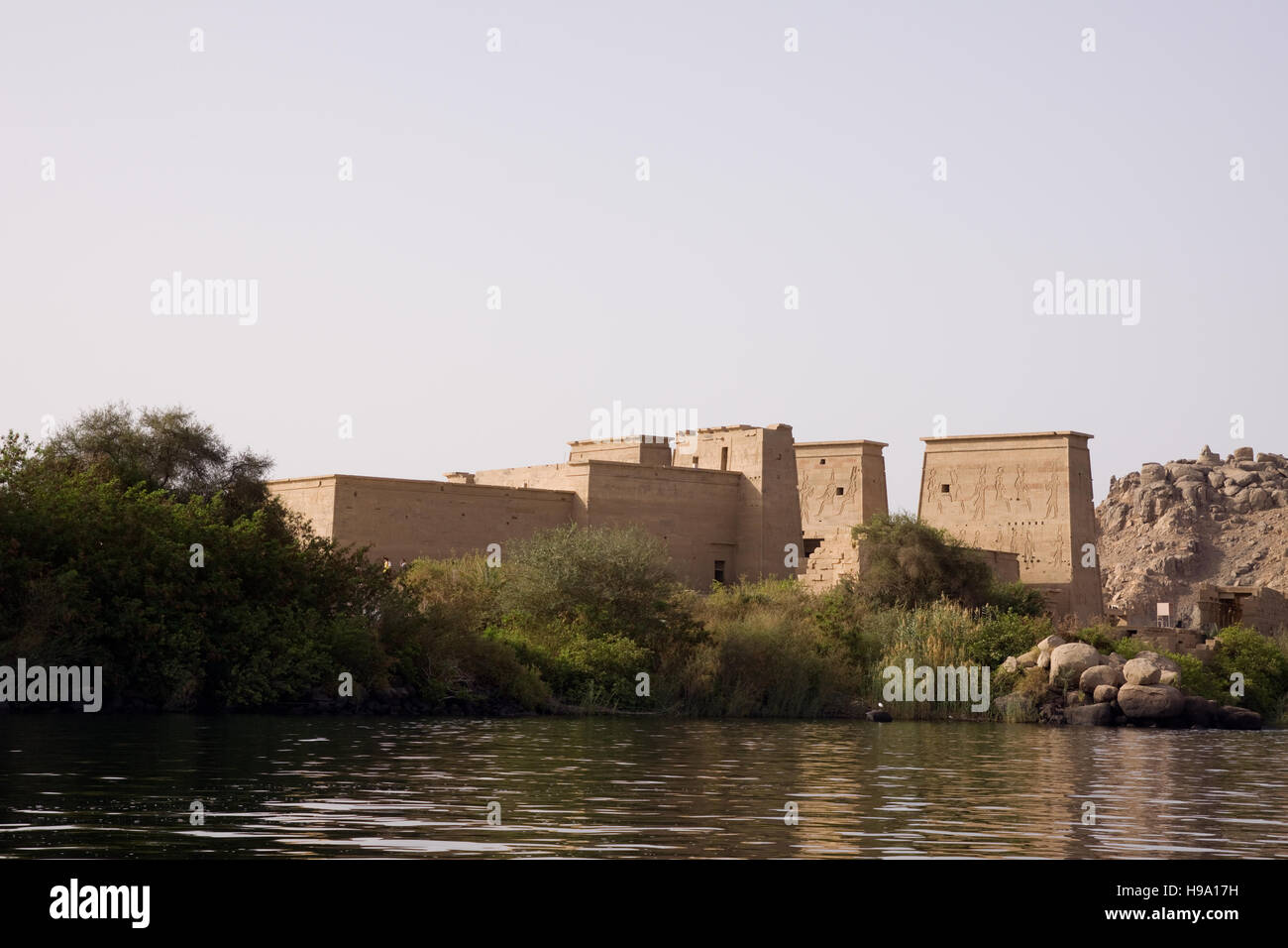 philae temple in aswan egypt Stock Photo - Alamy
