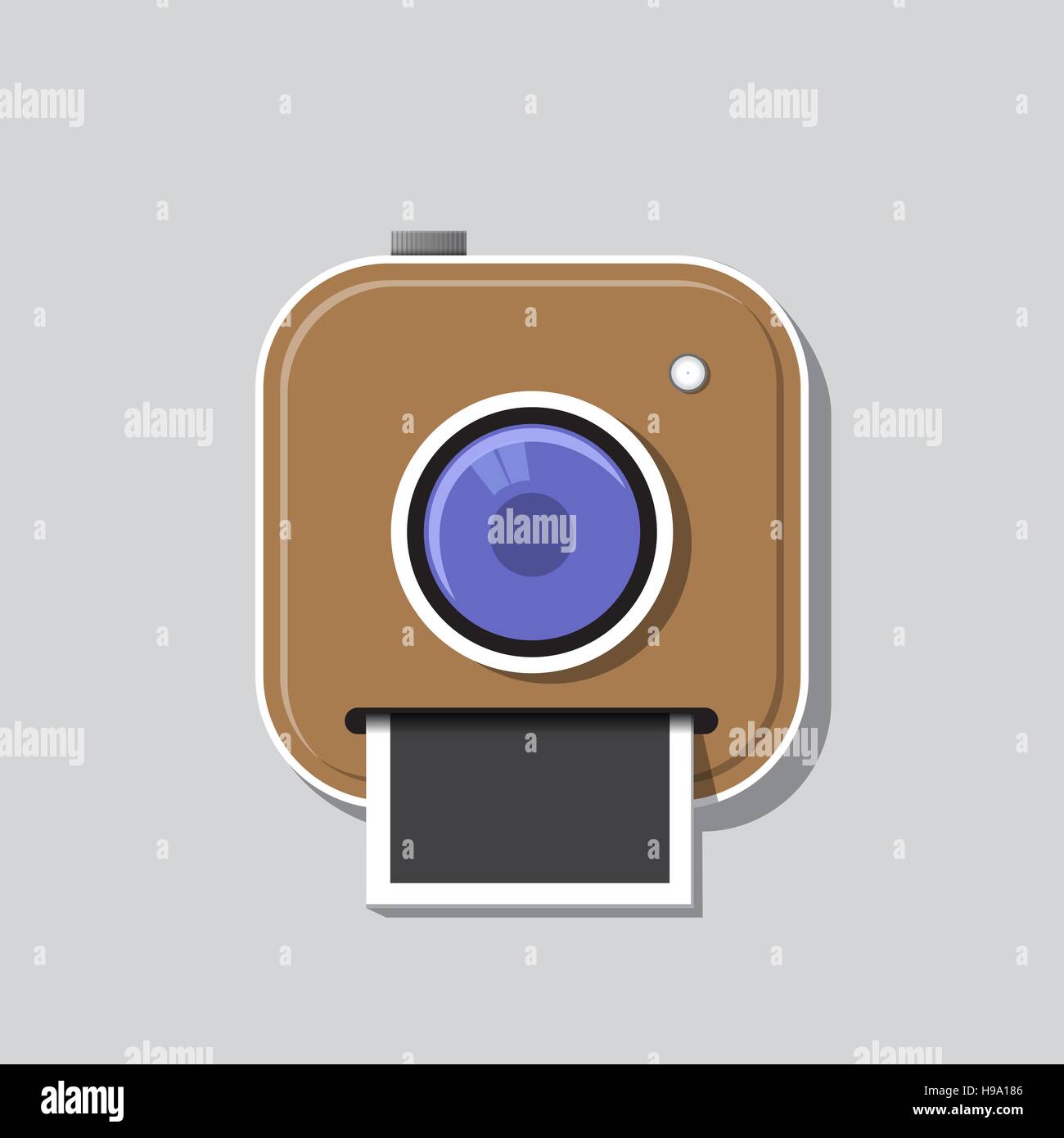 instant photo icon Stock Vector Image & Art - Alamy