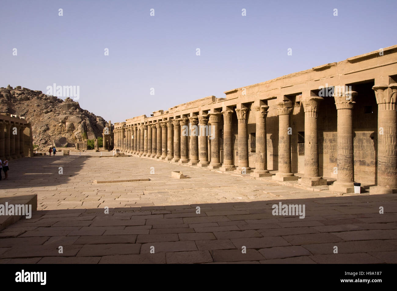 philae temple in aswan egypt Stock Photo - Alamy