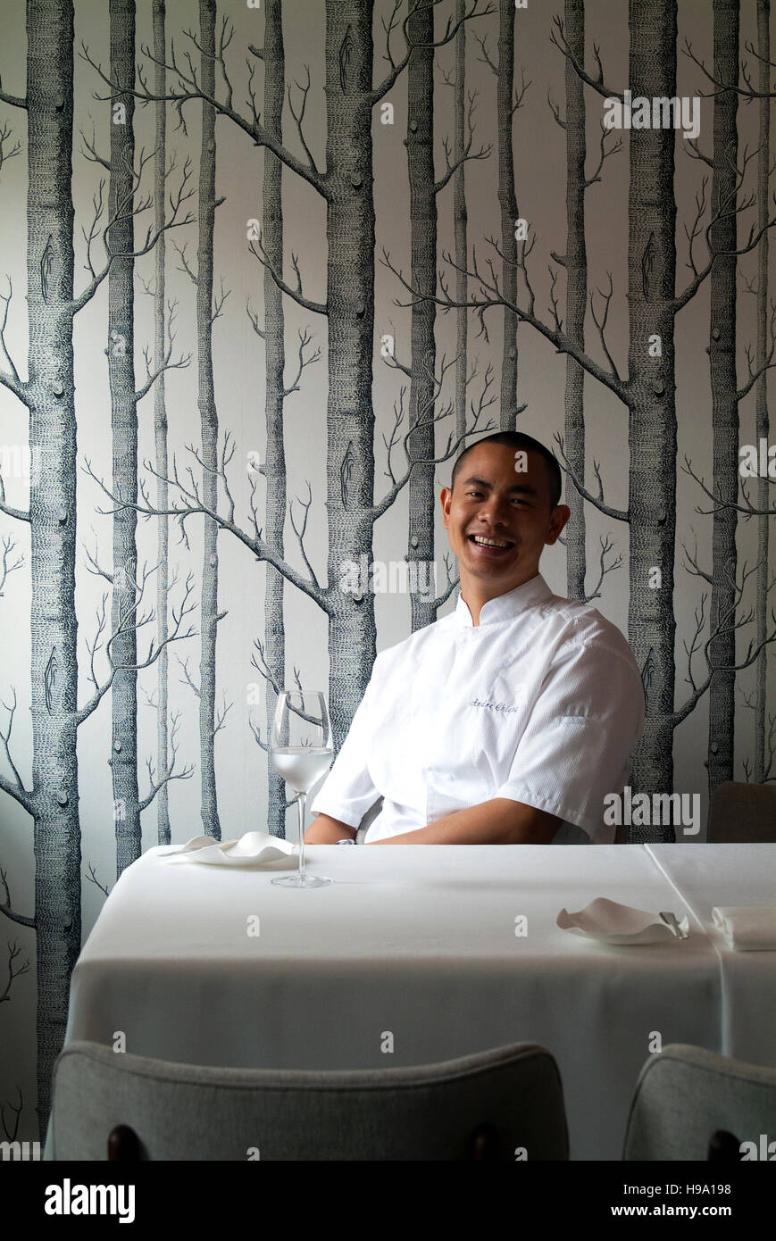Taiwanese- born chef Andre Chiang in his eponymous China Town ...