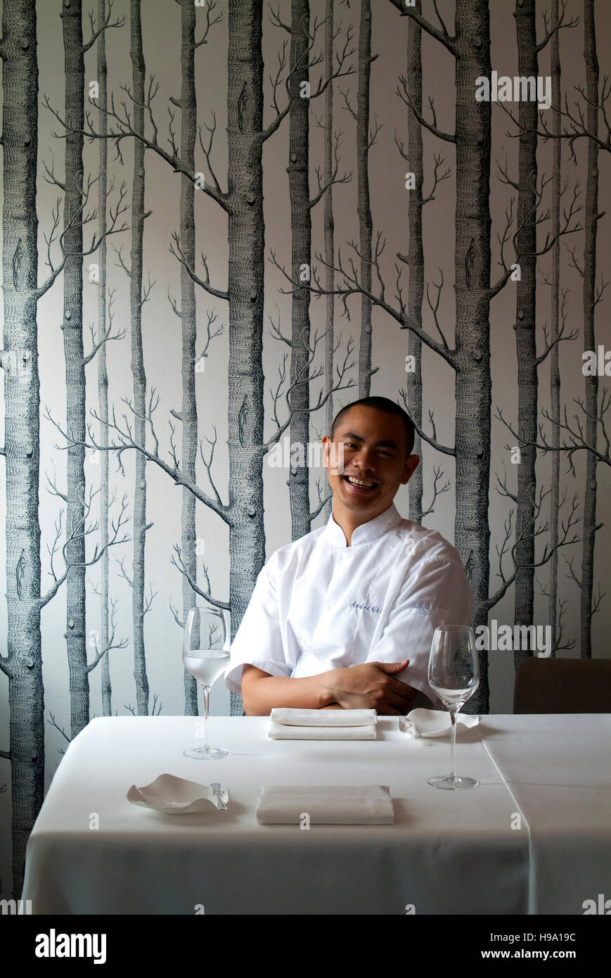 Taiwanese- born chef Andre Chiang in his eponymous China Town ...