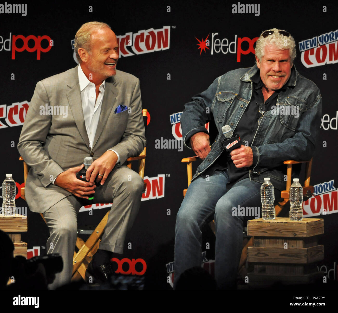 NY, NY. October 8 2016. "Trollhunters" cast members Kelsey Grammer and ...