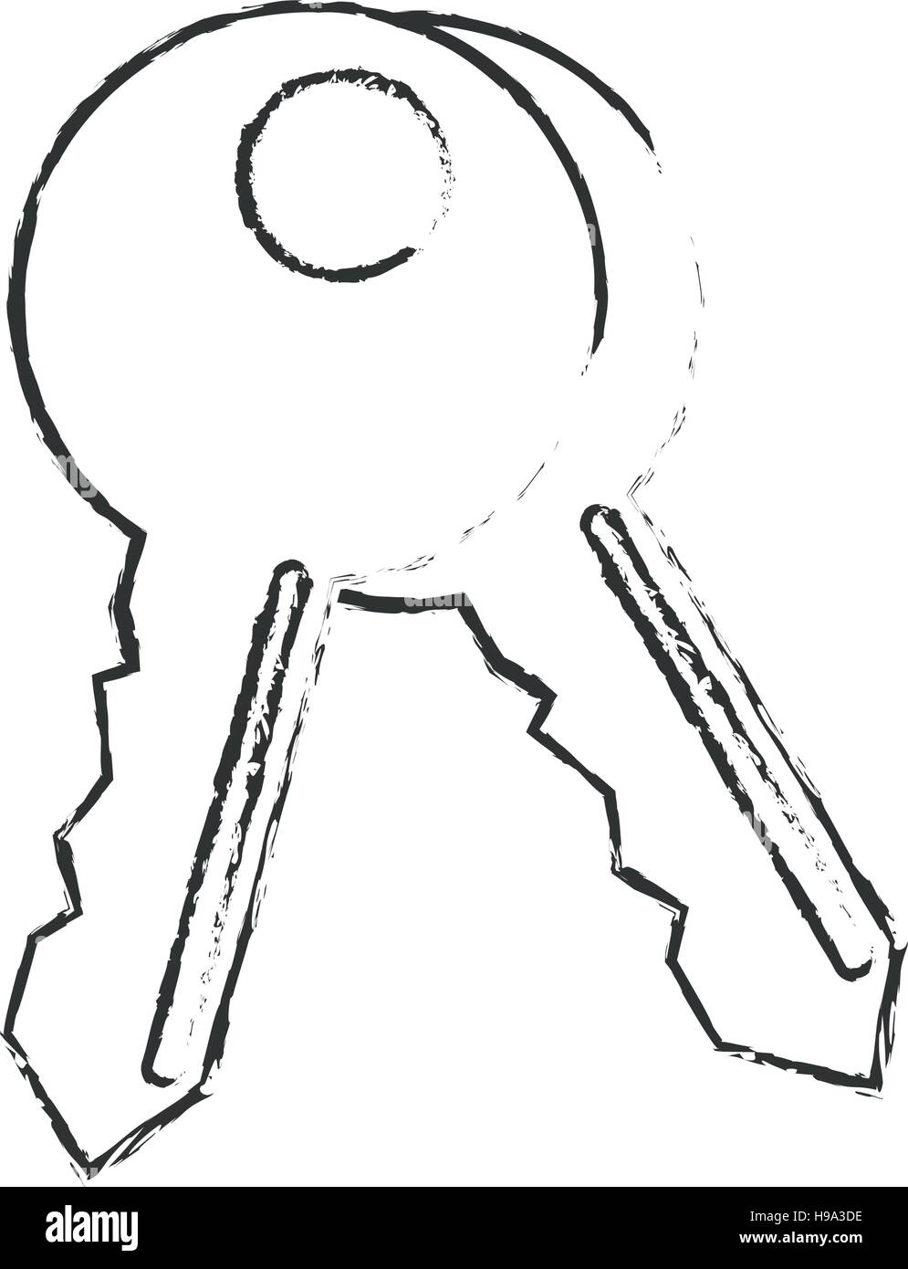 Isolated key design Stock Vector Image & Art - Alamy