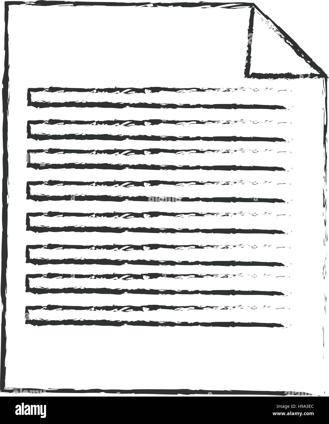 Isolated piece of paper design Stock Vector Image & Art - Alamy