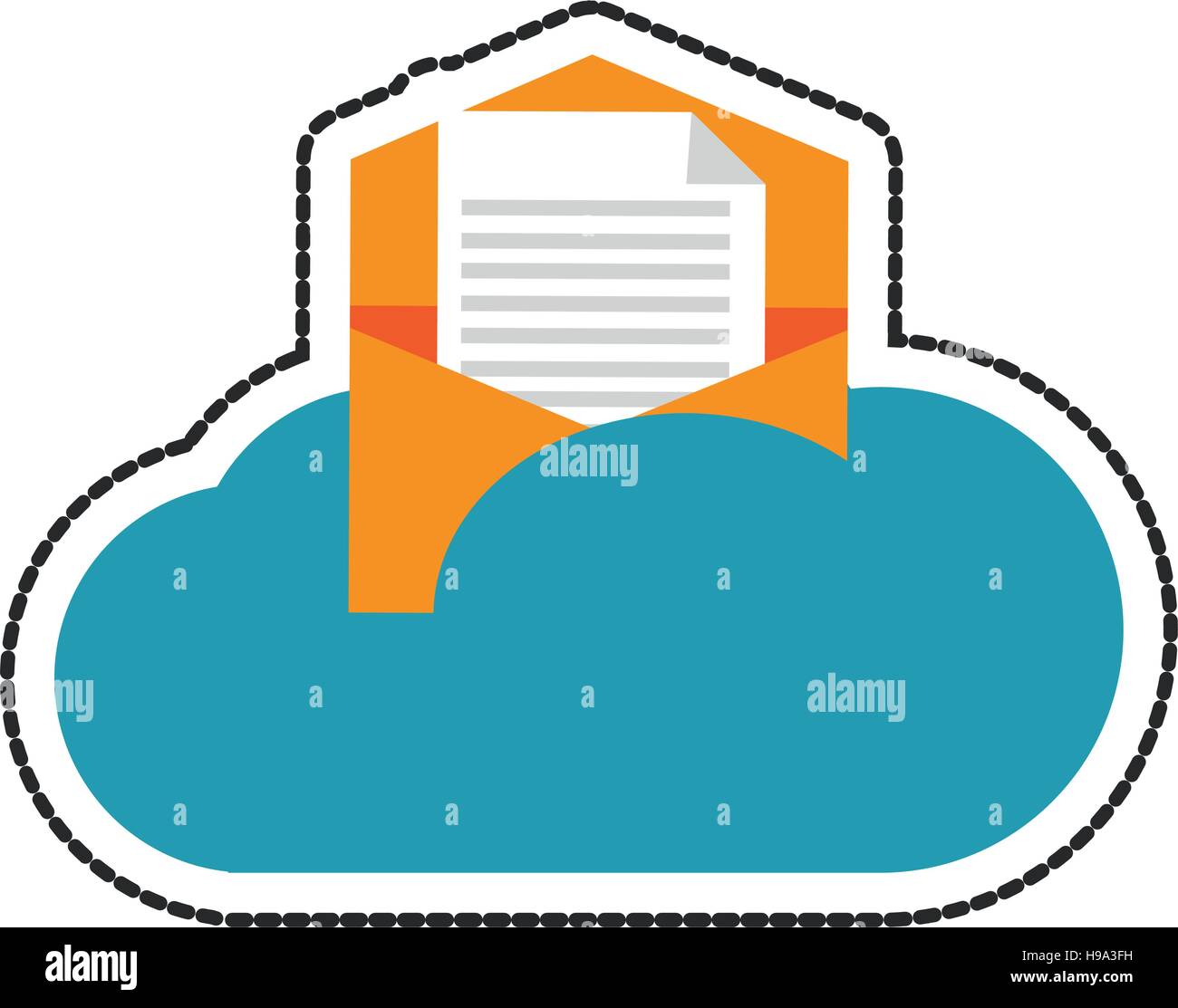 Isolated email envelope design Stock Vector Image & Art - Alamy