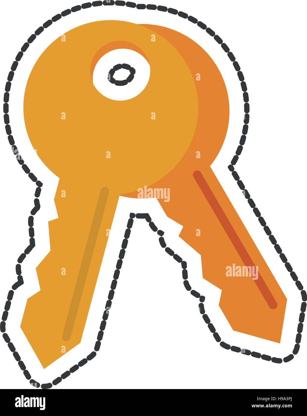Isolated key design Stock Vector Image & Art - Alamy