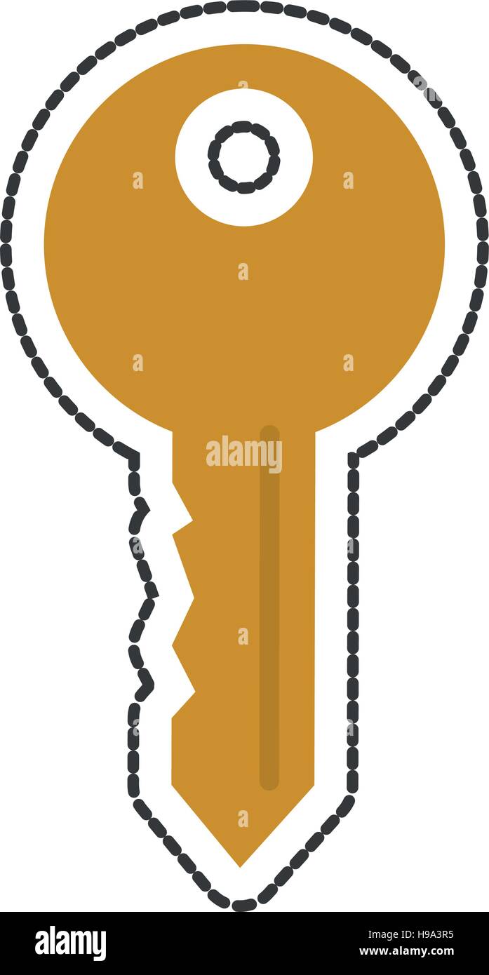 Isolated key design Stock Vector Image & Art - Alamy