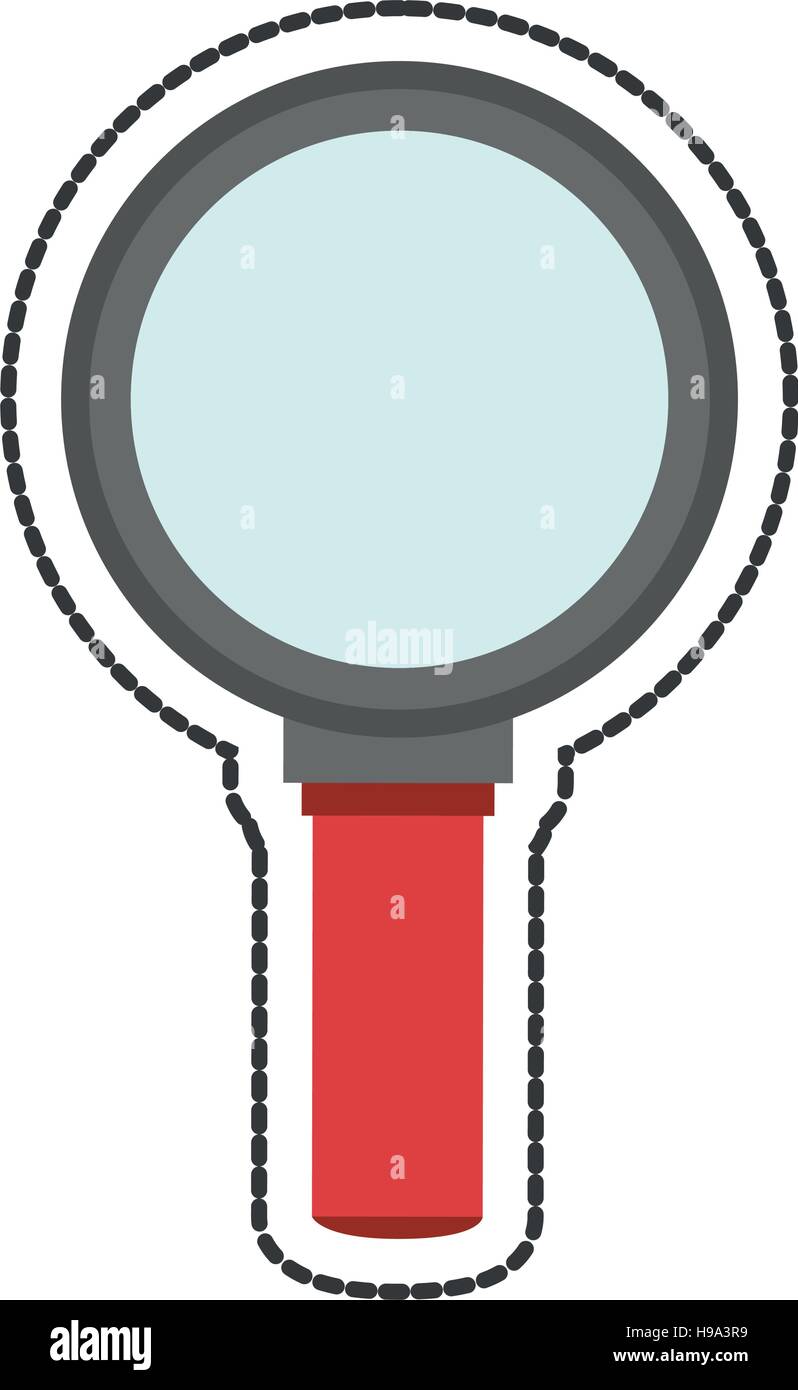 Isolated lupe tool design Stock Vector Image & Art - Alamy