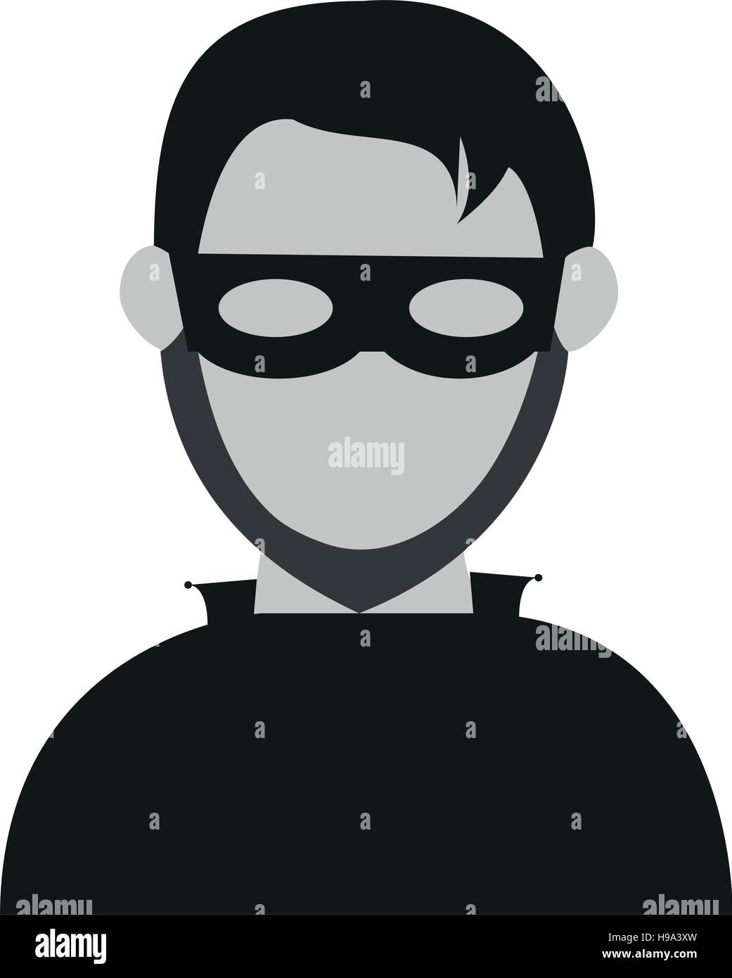 Isolated hacker design Stock Vector Image & Art - Alamy